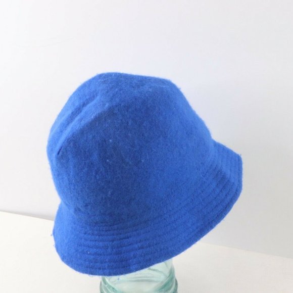 Vintage | Accessories | Vintage 8s Streetwear Blank Wool Bucket Hat Cap ...
